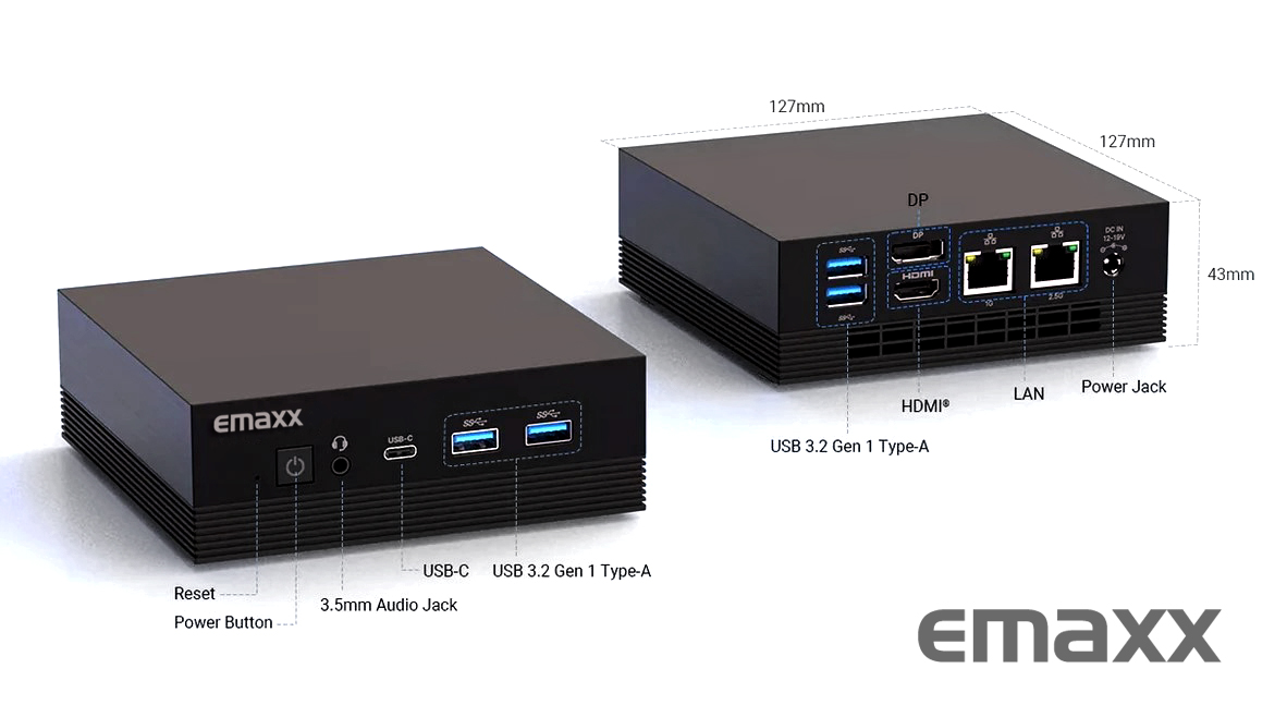 The NEW Emaxx EMX-N305-ProEdge – Small but Mighty Ultra-Compact Mini ...